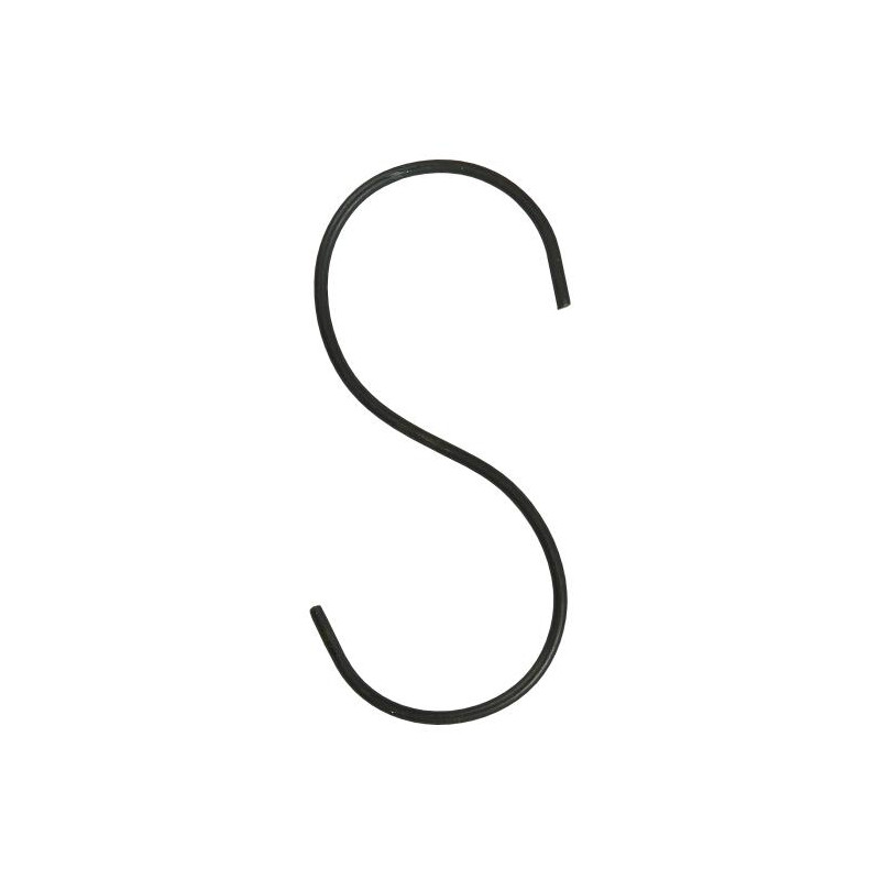 Sort S krog til Alle Slags Ophæng - TILBUD KUN 12,-