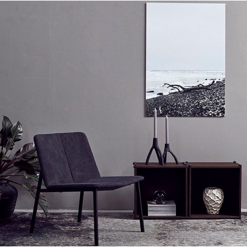 Lysestager i Sort Støbejern Fra Muubs - 3 Størrelser