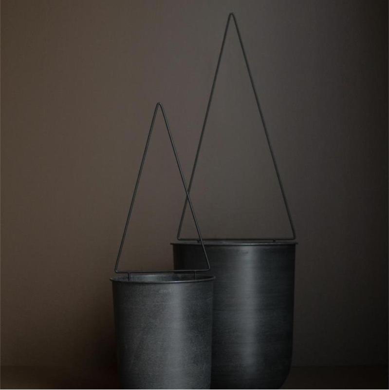 Dekorative Juletræer i Jern til Krukker og Have med Lyskæder